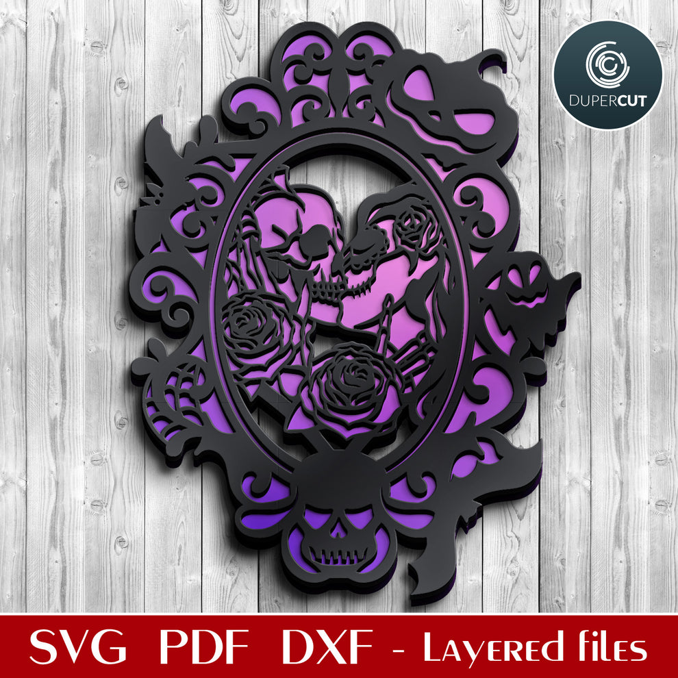 HALLOWEEN KISS - SVG / DXF – DuperCut