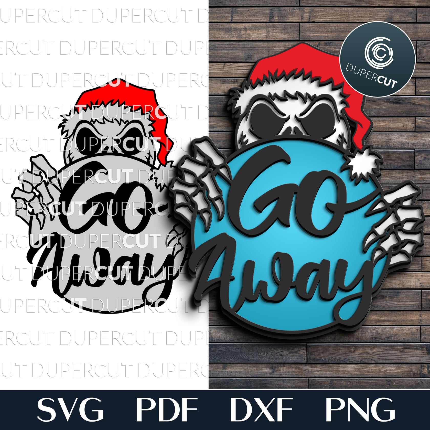 "GO AWAY" BUNDLE - SVG / DXF – DuperCut