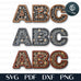 26 ALPHABET LETTERS - Layered - SVG / PDF / DXF – DuperCut