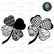 2 Designs - CLOVER LEAVES - SVG / PDF / DXF – DuperCut