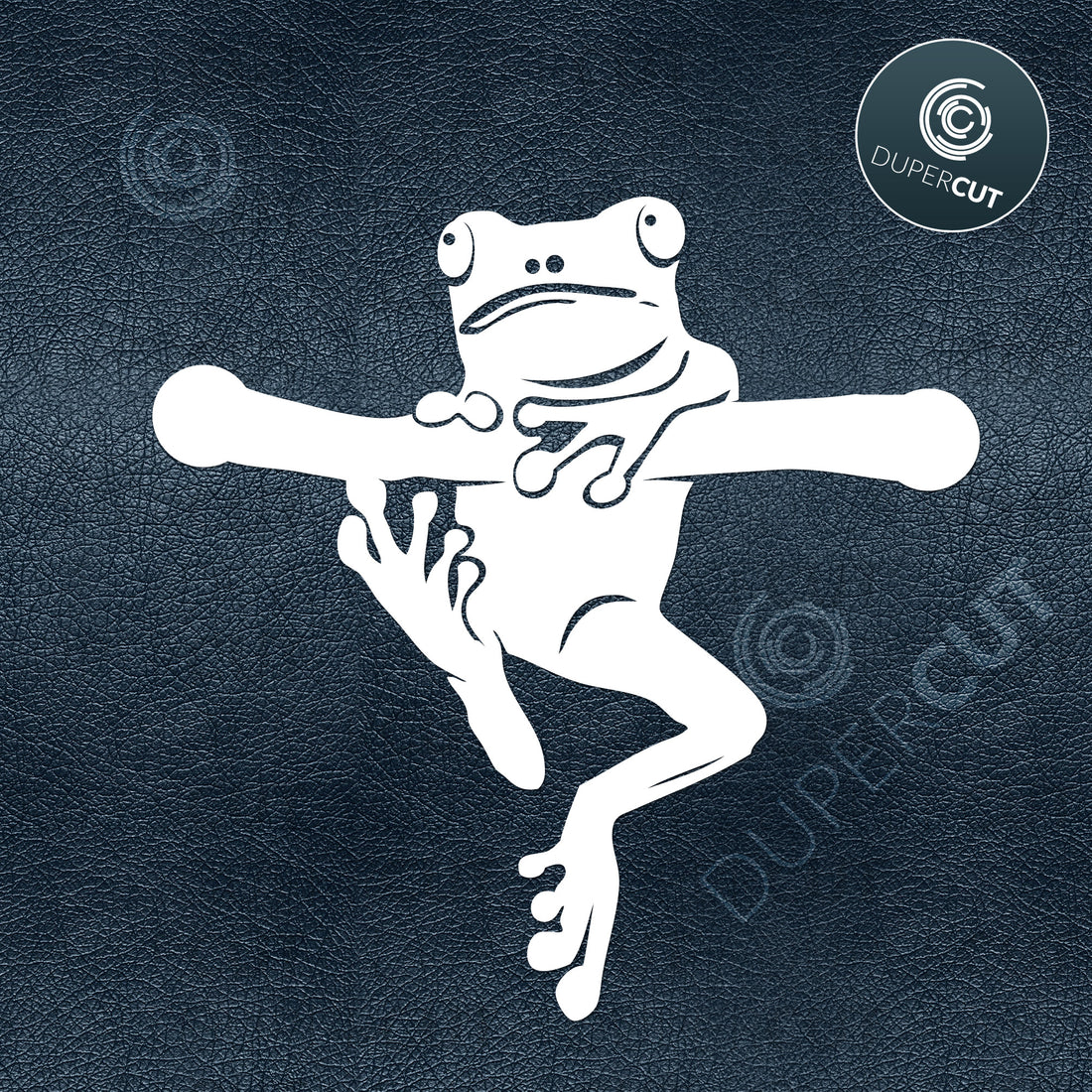 FROG - SVG / PDF / DXF – DuperCut