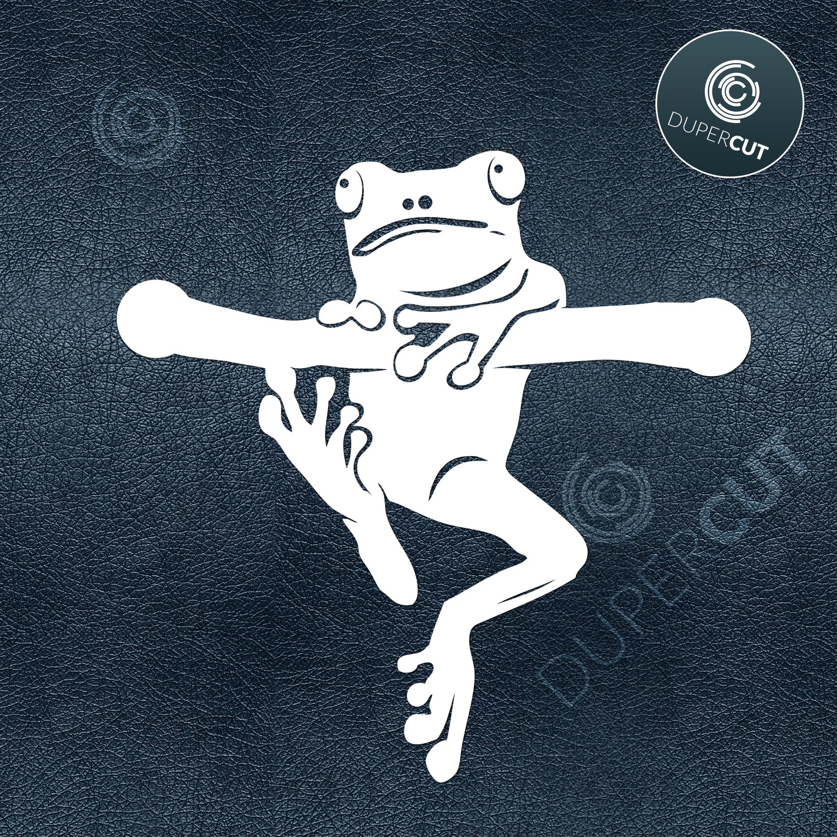 FROG - SVG / PDF / DXF – DuperCut