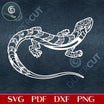 GECKO - Layered - SVG / PDF / DXF – DuperCut