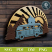 ADVENTURE SCENE - SVG / PDF / DXF – DuperCut