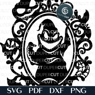OOGIE BOOGIE DOOR HANGER - SVG / PDF / DXF / PNG – DuperCut