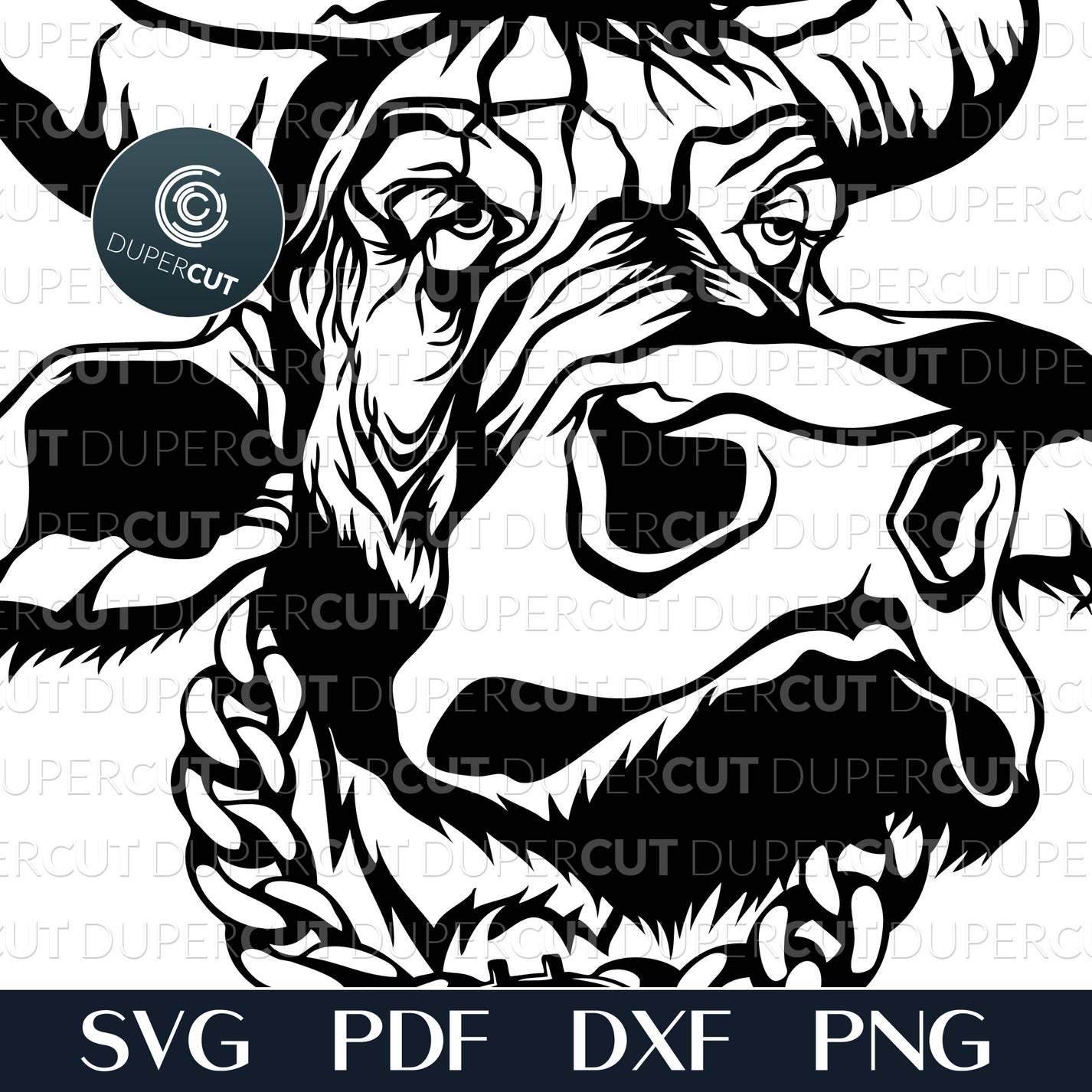 2021 RAPPER OX - SVG / PDF / DXF / PNG – DuperCut