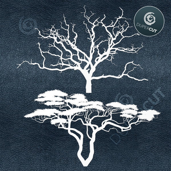 TREES - SVG / PDF / DXF – DuperCut