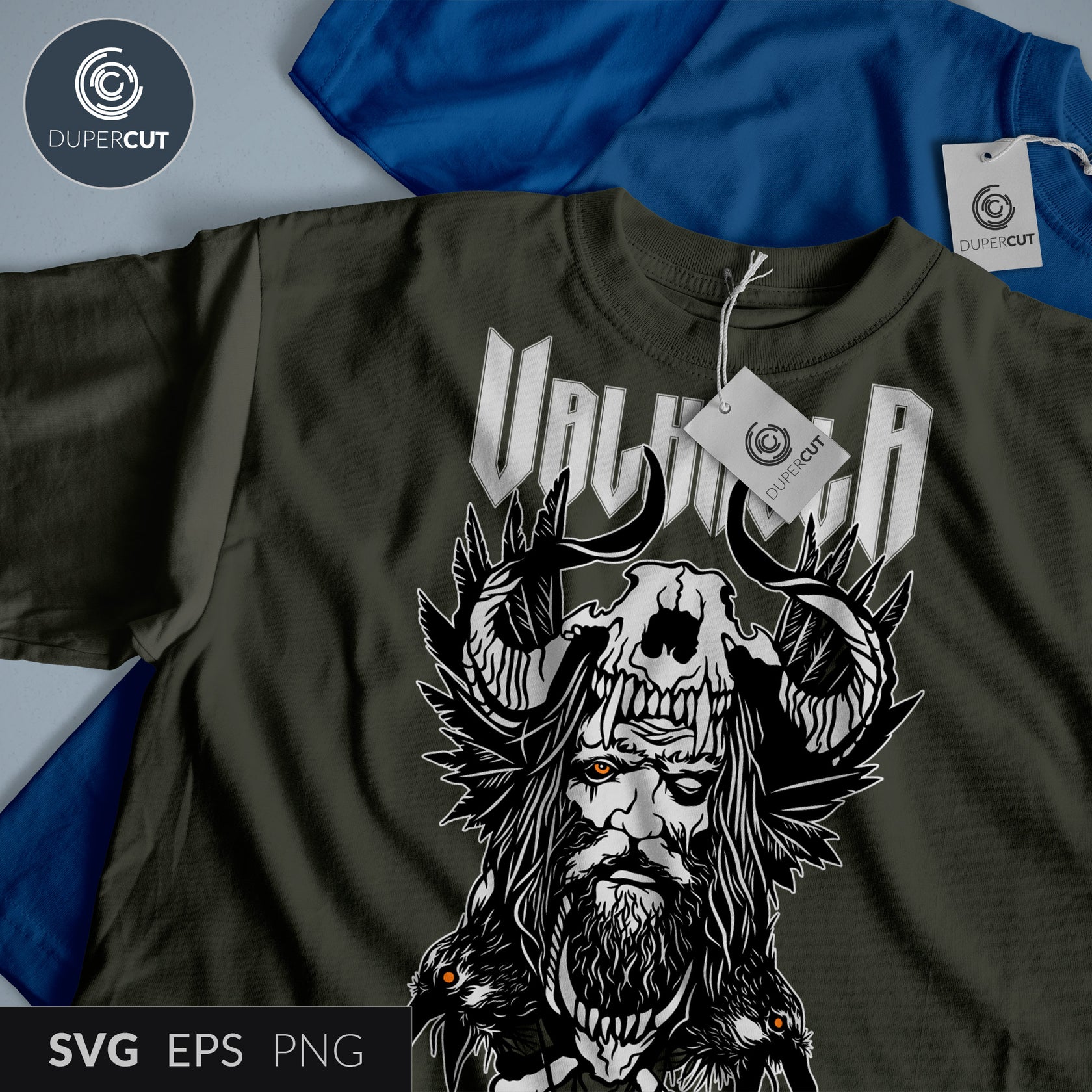 VALHALLA VIKING - SVG / EPS / PNG – DuperCut