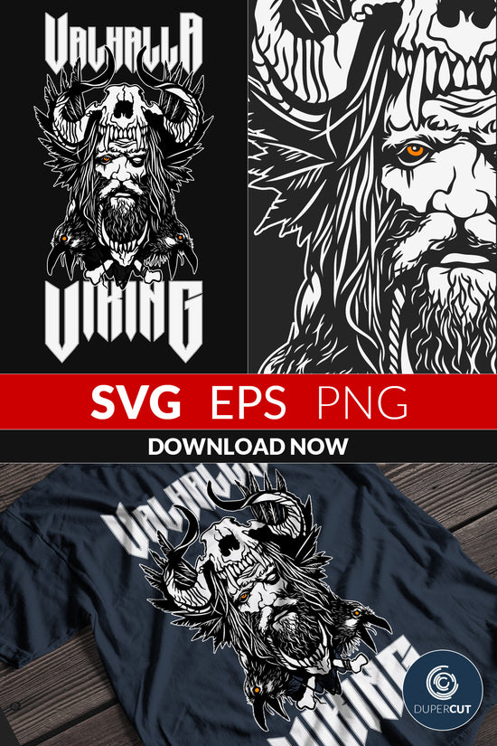 VALHALLA VIKING - SVG / EPS / PNG – DuperCut