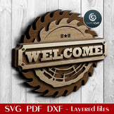 WORKSHOP SIGN - SVG / PDF / DXF – DuperCut