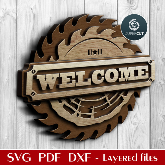 WORKSHOP SIGN - SVG / PDF / DXF – DuperCut